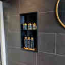 DecoMust Stainless Steel Chrome Rectangular Recessed Shower Niche Inner ...