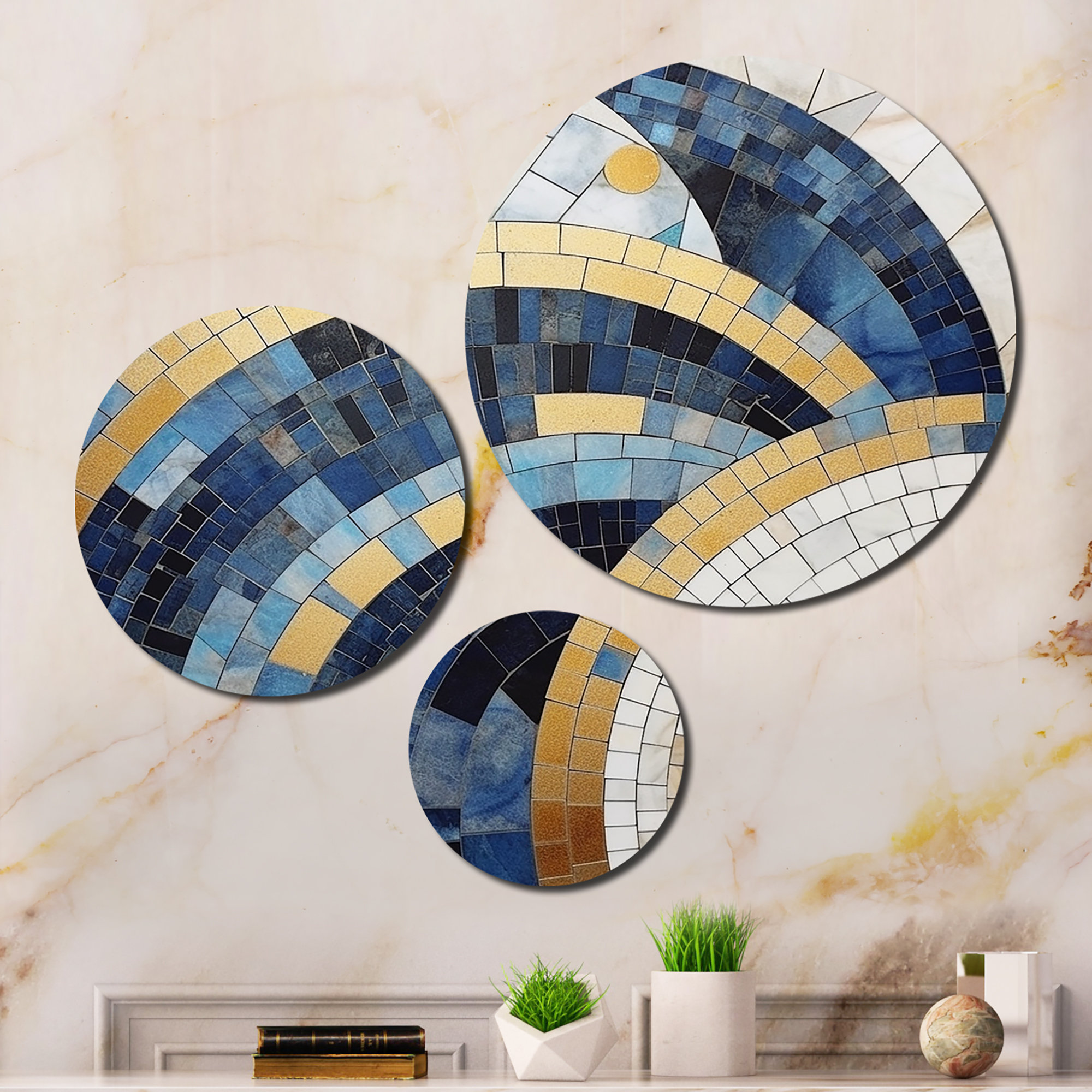 Ivy Bronx 3 Wall Decor Set Metal | Wayfair