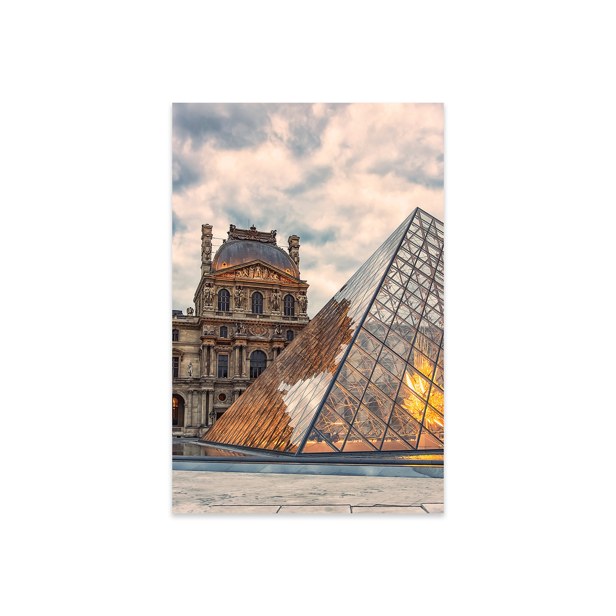 Ebern Designs Modern Pyramid Print On Acrylic Glass - Wayfair Canada