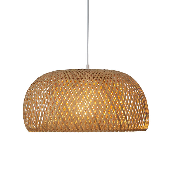 Bay Isle Home™ Saad 1 - Light Bamboo Pendant | Wayfair
