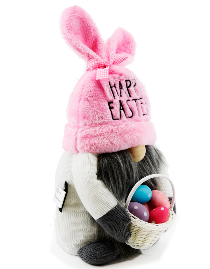 Design Styles Rae Dunn Easter Gnome With Easter Eggs Basket - Wayfair ...