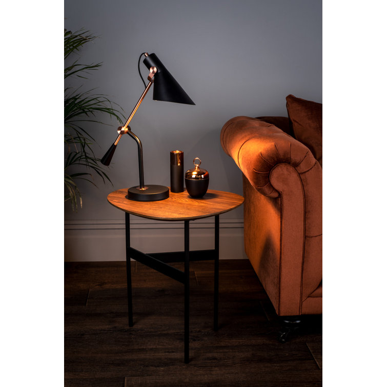 Corrigan Studio Jack Task Table Lamp Black Antique Copper | Wayfair.co.uk