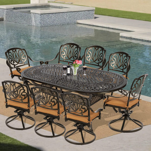 Wayfair | Oval Patio Dining Sets You'll Love in 2023