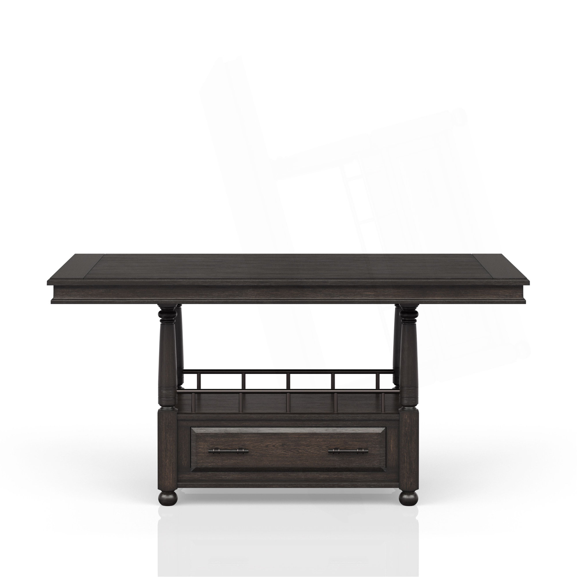 Latitude Run® Deep Coffee Counter Height Dining Table - Wayfair Canada