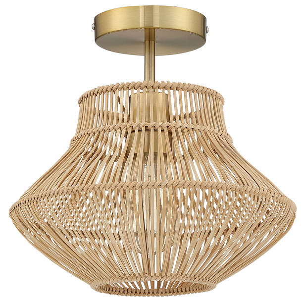 Bay Isle Home Stutz 4 - Light Rattan Dimmable Chandelier & Reviews ...