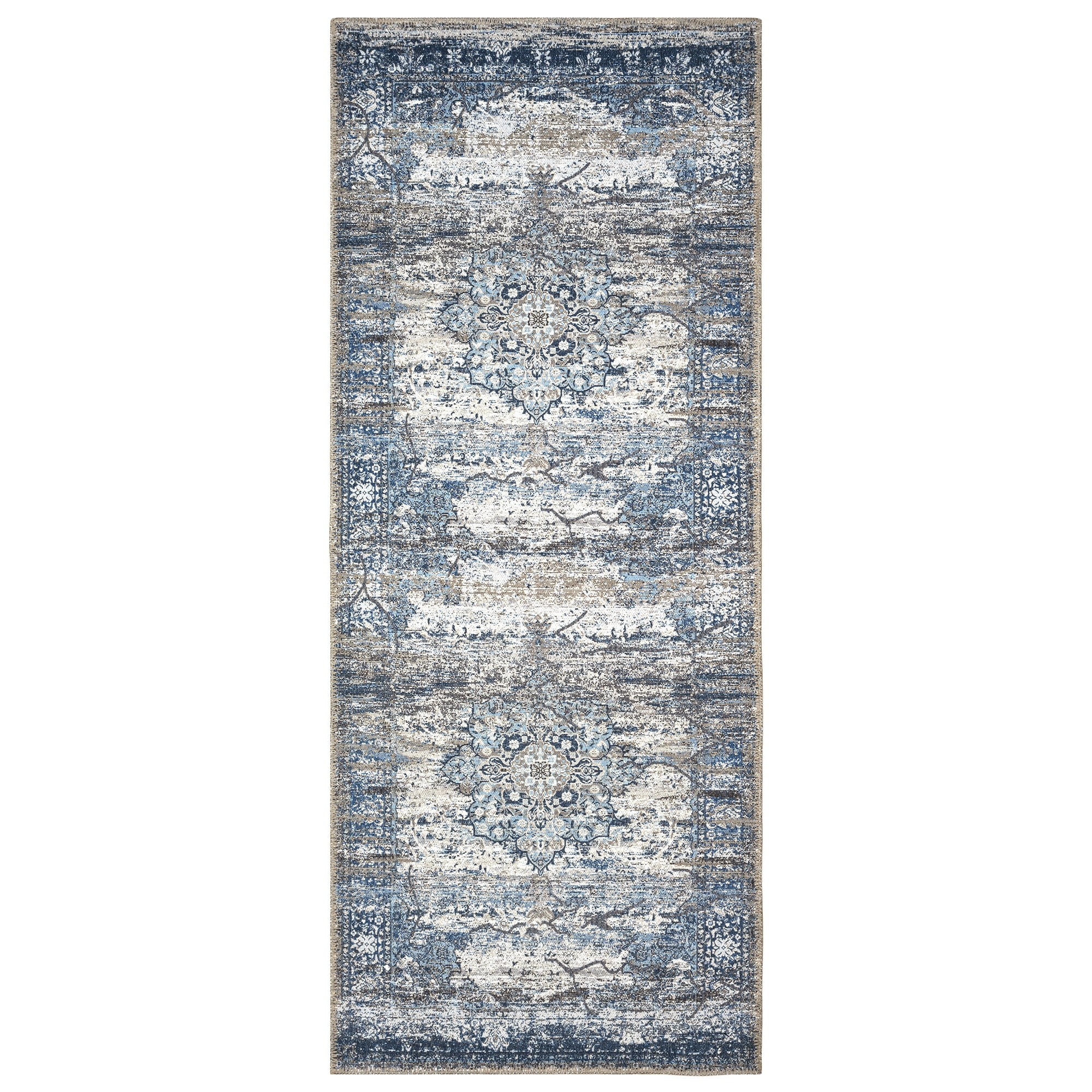 GLN Rugs Vintage Collection - Machine Washable Area Rug, Vintage ...