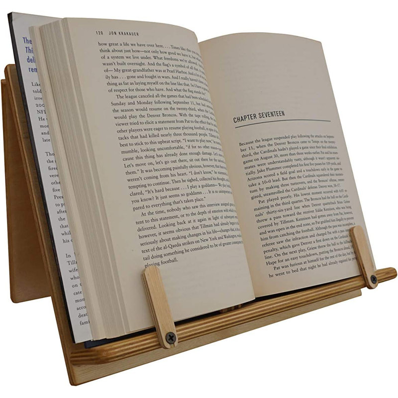 KR Ideas Inc. Wall Mount Book Holder | Wayfair