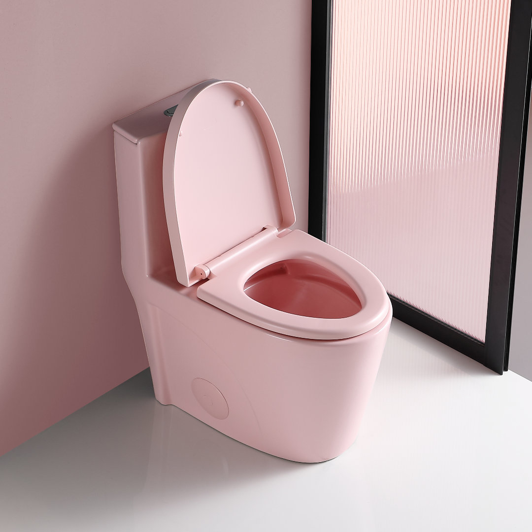 Abrahams GPF Elongated Floor Mounted Close Coupled Toilets | Wayfair