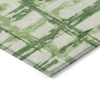Langley Street Mahaney Washable Striped Indoor / Outdoor Rug & Reviews ...