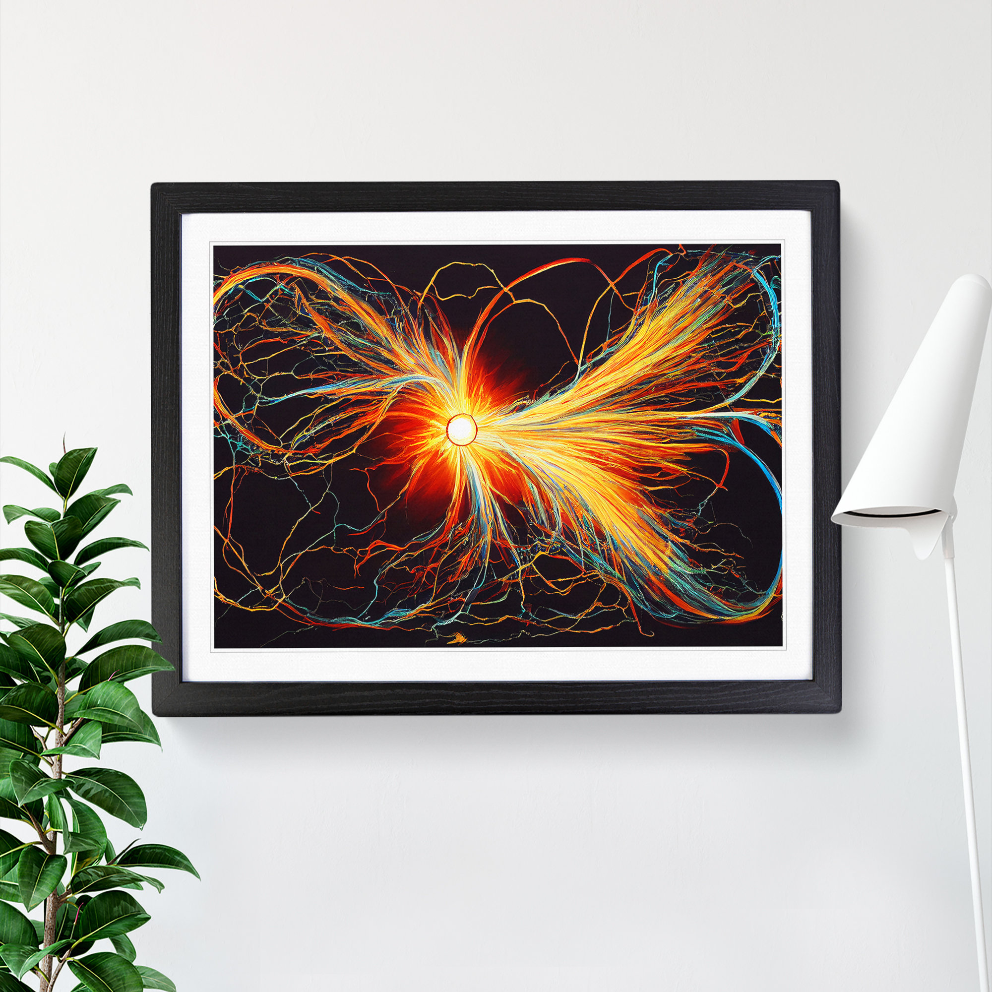 Ivy Bronx Electricity Art Painting Vol.2 | Wayfair.co.uk