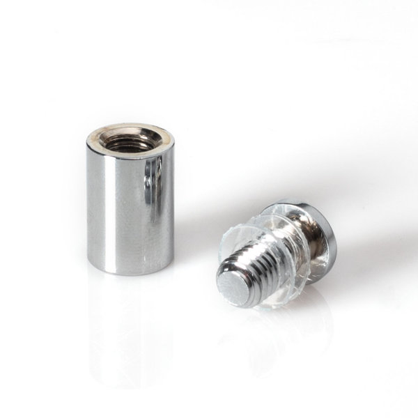 Outwater Sign Standoff Euro Mini Series Easy Fasten Standoff with ...