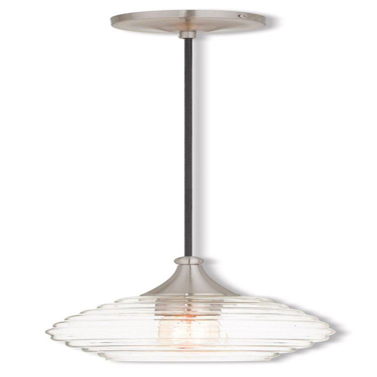 Breakwater Bay Washer 1 - Light Single Pendant | Wayfair