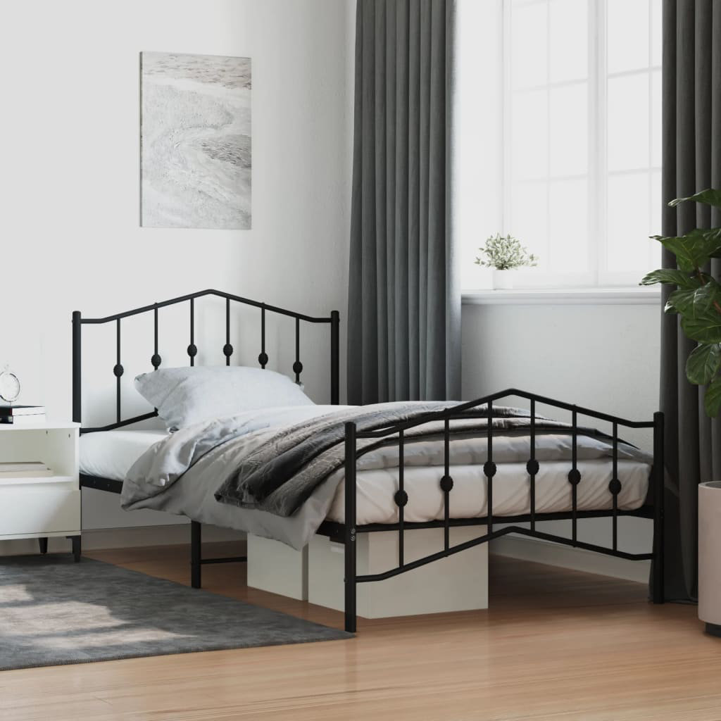 Charlton Home® Chuang Steel Open-Frame Bed | Wayfair