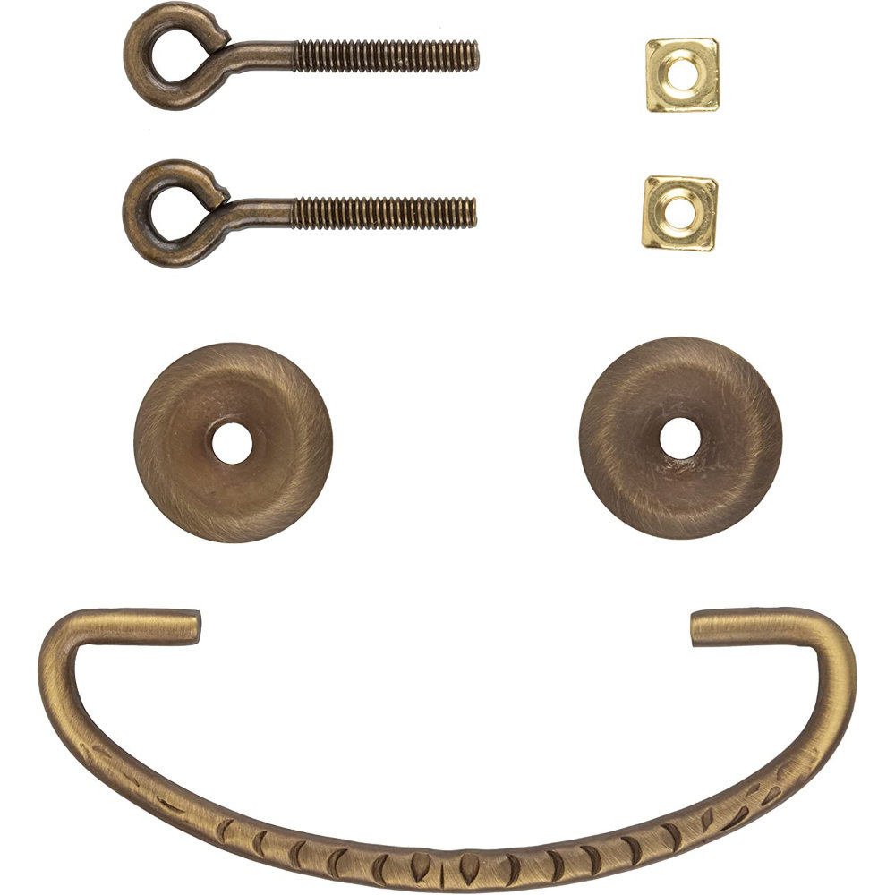 UNIQANTIQ HARDWARE SUPPLY 3" Center to Center Drop Handle | Wayfair