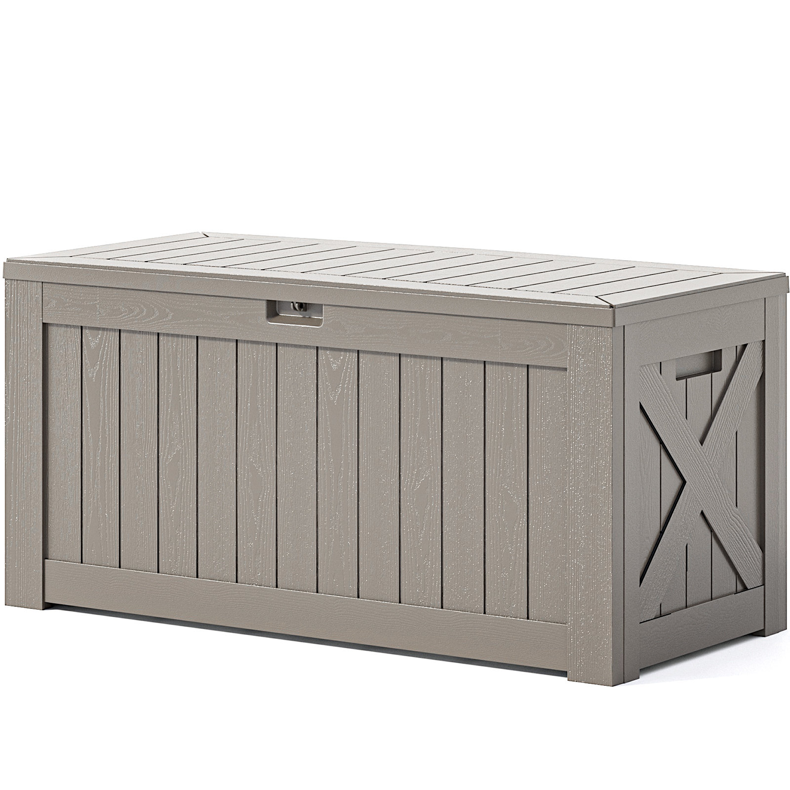 Patiowell 120 Gallons Water Resistant Lockable Deck Box & Reviews | Wayfair