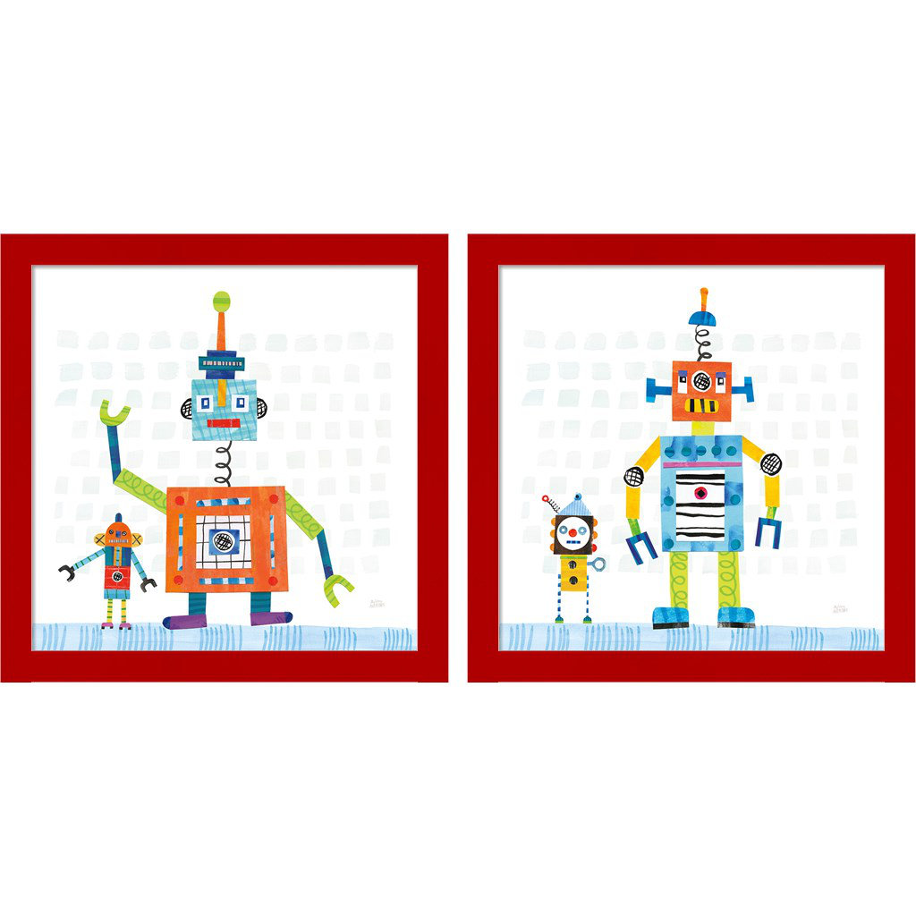 Mason & Marbles Robot Party On Square Toys A By Melissa Averinos ...