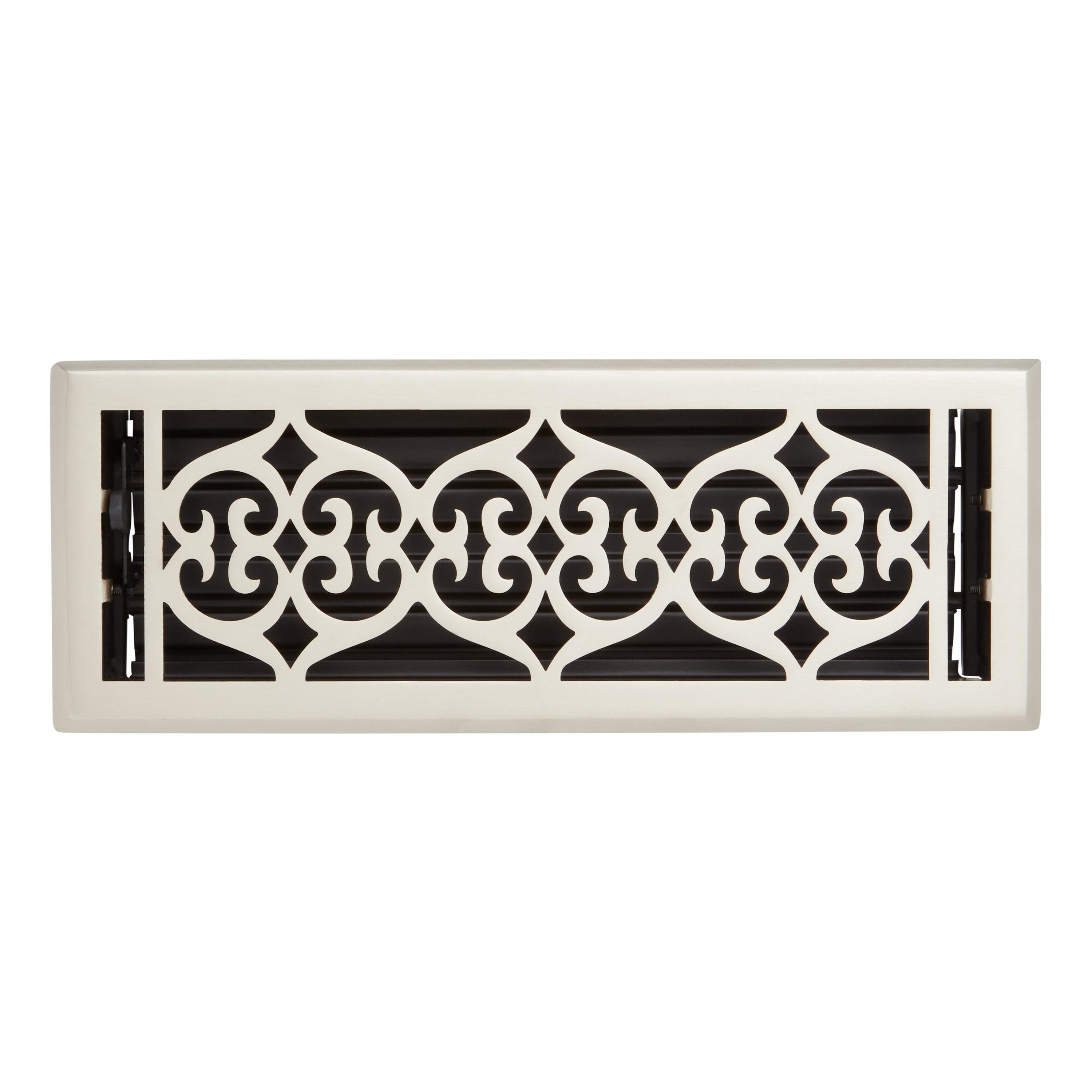 Signature Hardware Old Victorian Steel Floor/Wall Register | Wayfair