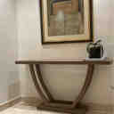 Millwood Pines Rahmel 62.99" Long Console Table, Industrial Entryway ...
