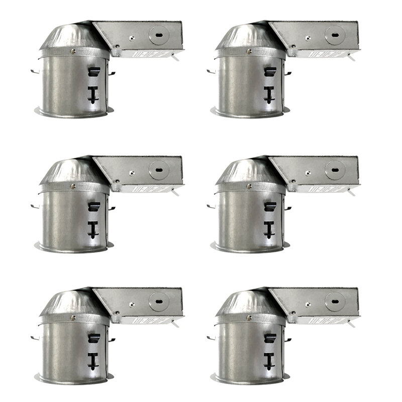 MW LIGHTING 4 Inch Remodel Shallow Recessed Lighting Housing, TP24 ...