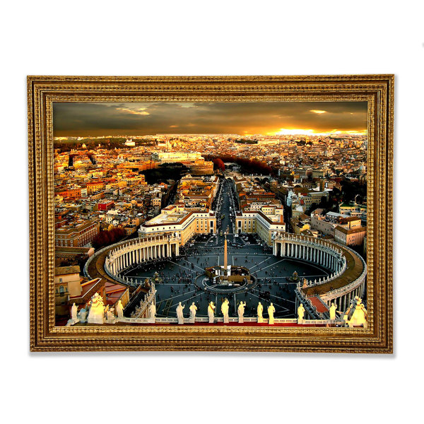 Ebern Designs Catholic Church Vatican - Single Picture Frame Art Prints ...