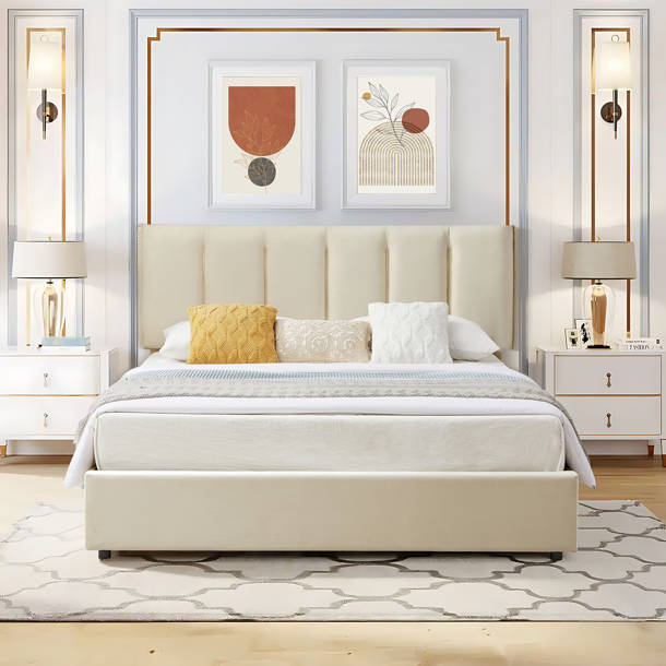 Darby Home Co Plath Upholstered Headboard & Reviews | Wayfair
