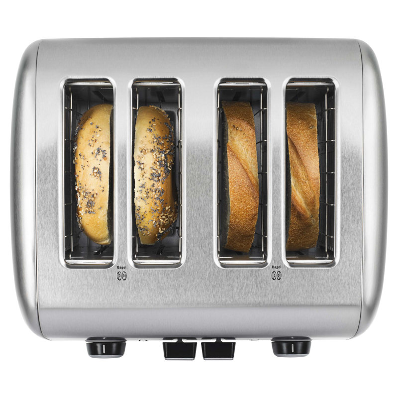 KITCHENAID® 4-SLICE TOASTER WITH MANUAL HIGH-LIFT LEVER & Reviews | Wayfair