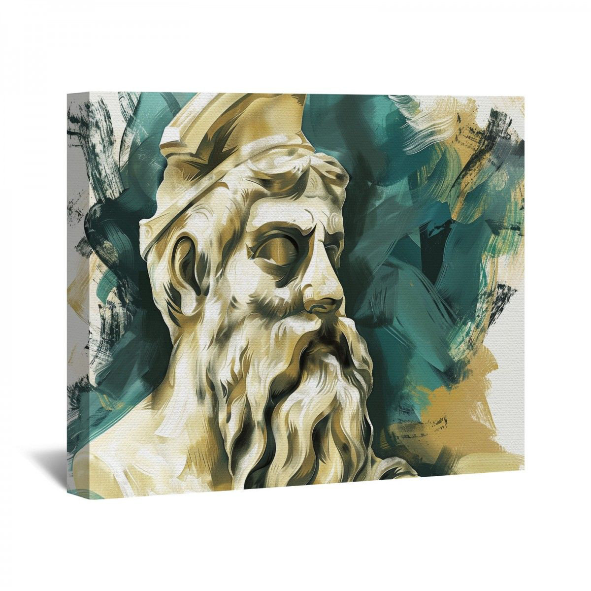 Millwood Pines Philosopher Canvas Wrap - Inspiring figures Wall Decor ...