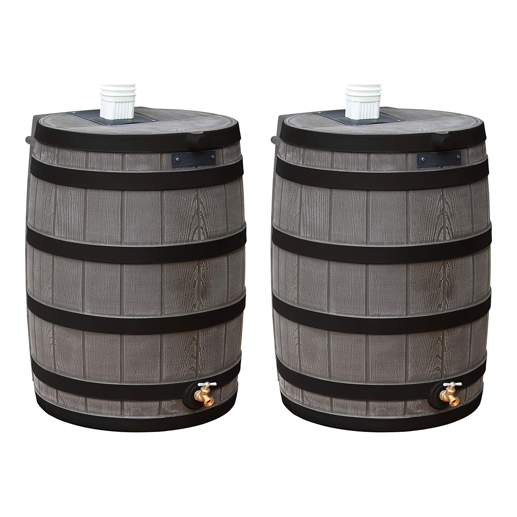 Good Ideas 50 Gallons Gal. Weather Resistant Polyethylene Drainable ...