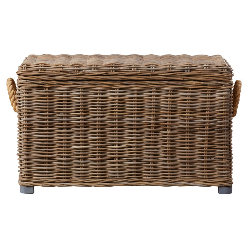 Bay Isle Home™ Whyte Wicker Trunk & Reviews | Wayfair