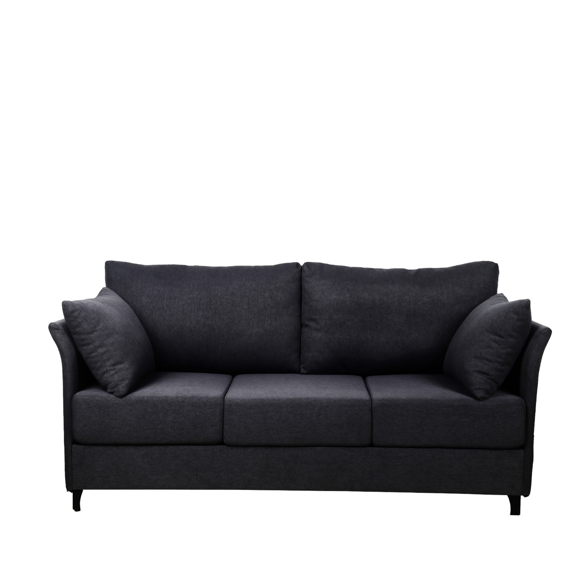 Ebern Designs Modern Detachable Sofa 3 Seater Sofa Couches With Metal ...