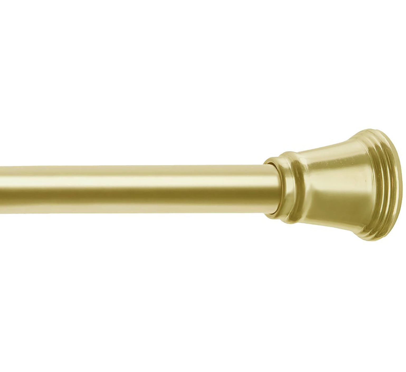 Home Mart Goods 42"-72" Metal Shower Curtain Tension Rod Rust Resistant ...