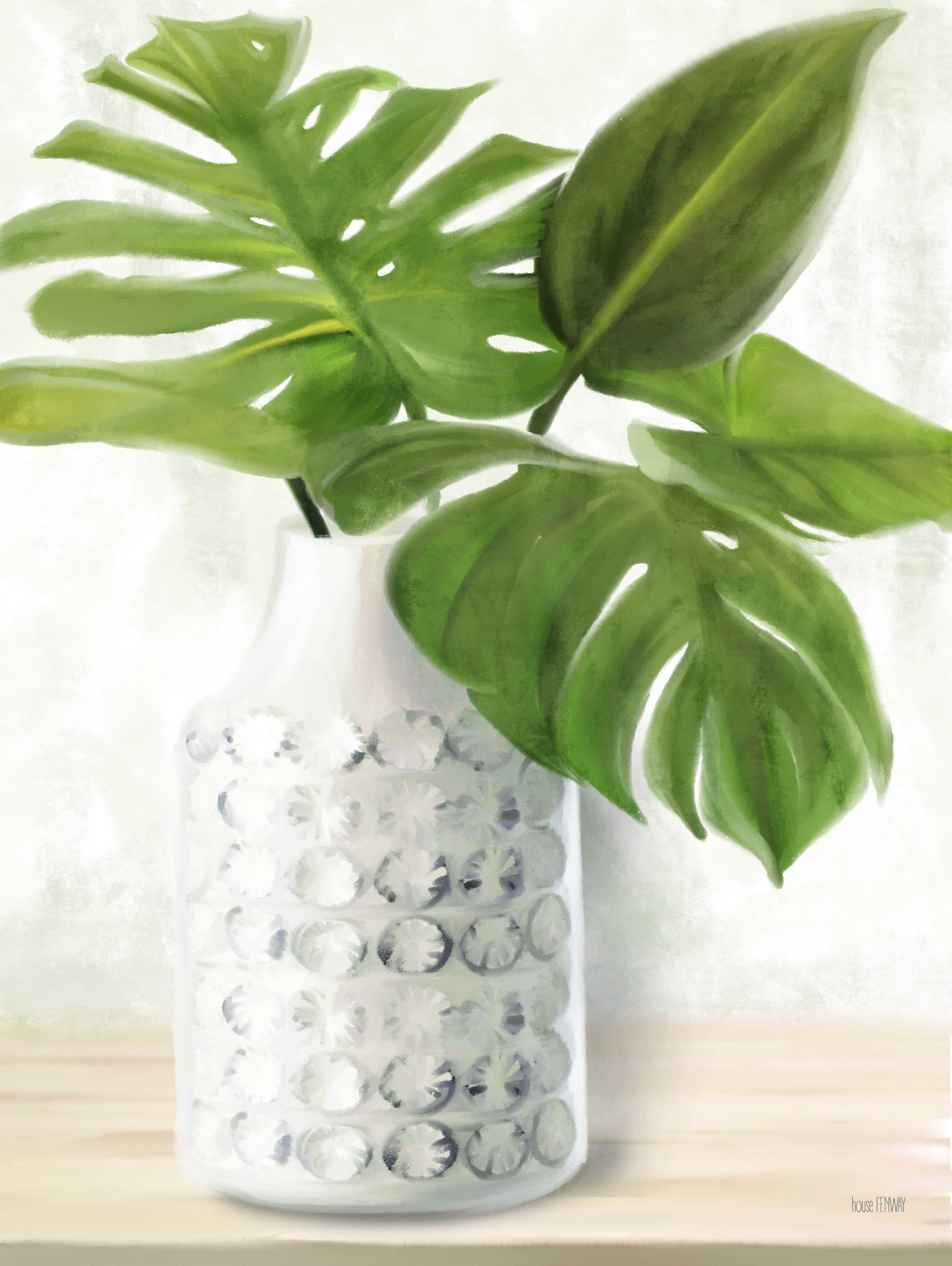 Bayou Breeze Ivory Monstera Stem - Wayfair Canada