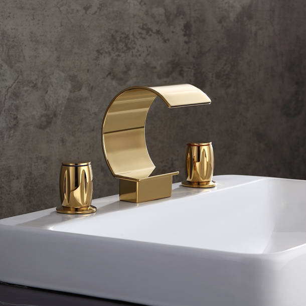 Wonderland America Widespread Faucet 2-handle Bathroom Faucet with ...