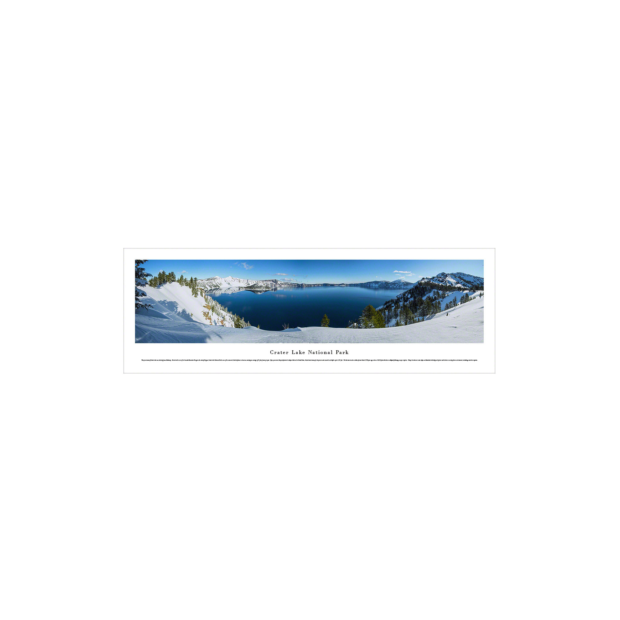 Blakeway Worldwide Panoramas, Inc Crater Lake National Park - Winter by ...