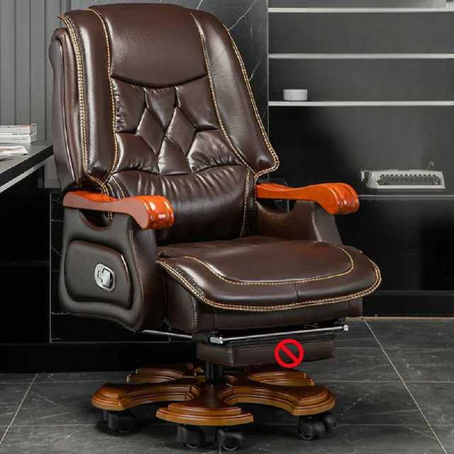 Splendor Furniture Luxury Lumbar Back Support Office Chair Full Body ...