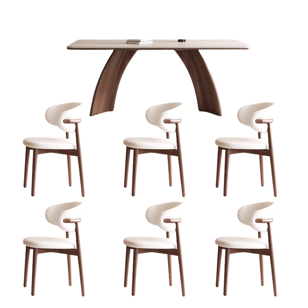 RESROS Dongshi Granite Slab Dining Table | Wayfair