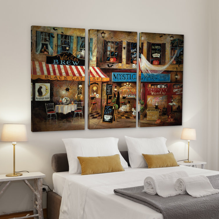 Red Barrel Studio® « mystical magic shop », reproduction de peinture à ...