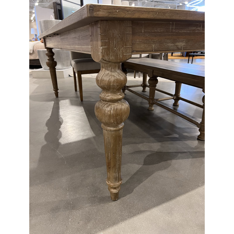 Sand & Stable™ Bauer Extendable Pine Dining Table & Reviews - Wayfair ...