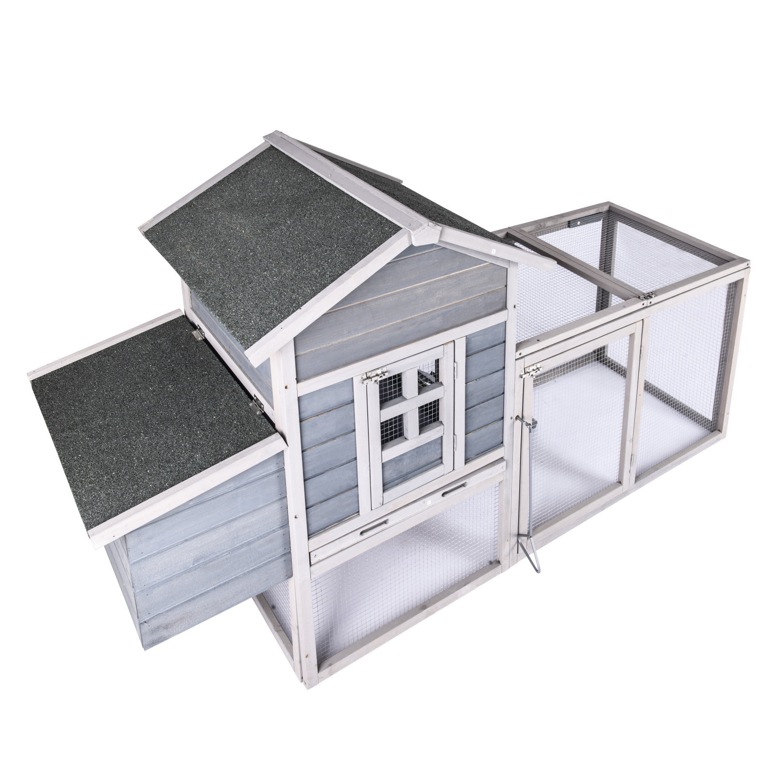 Tucker Murphy Pet™ Broucek 10.55' Chicken Coop with Chicken Run ...