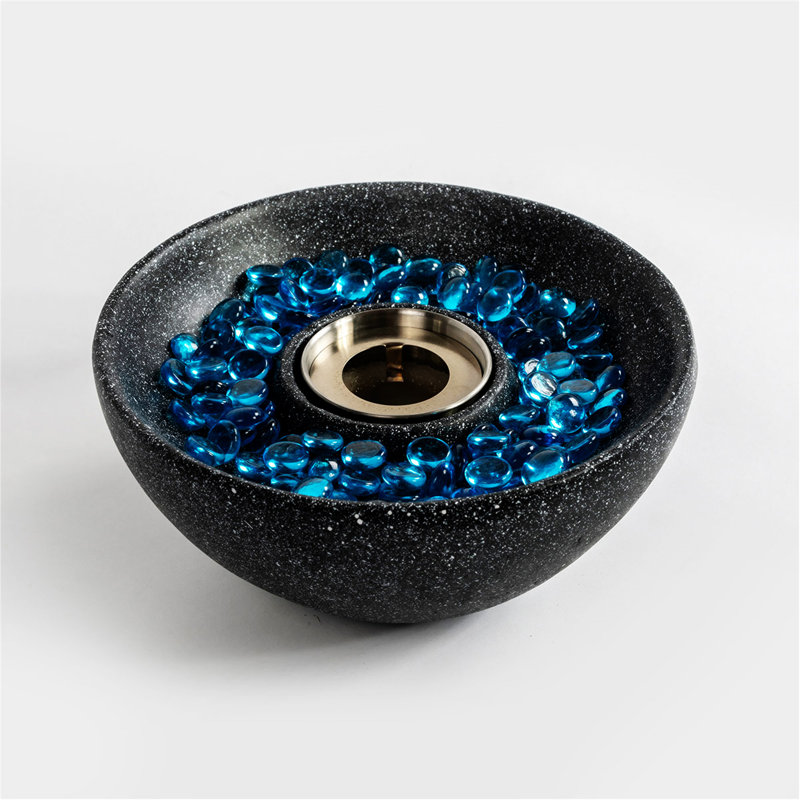 Ebern Designs Tabletop Fire Pit Black | Wayfair