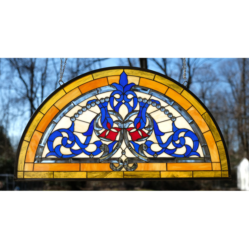 World Menagerie Stained Glass Window Panel & Reviews | Wayfair