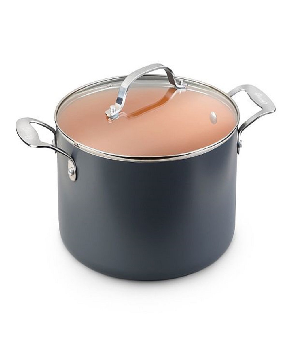 Gotham Steel Stock Pot with Lid & Reviews | Wayfair
