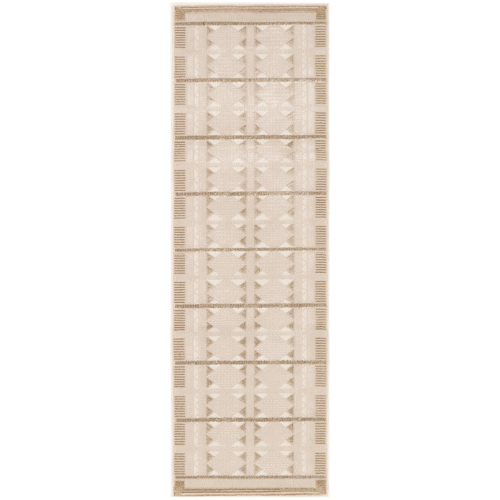 Ebern Designs Reimann Taupe Modern Indoor Rug | Wayfair