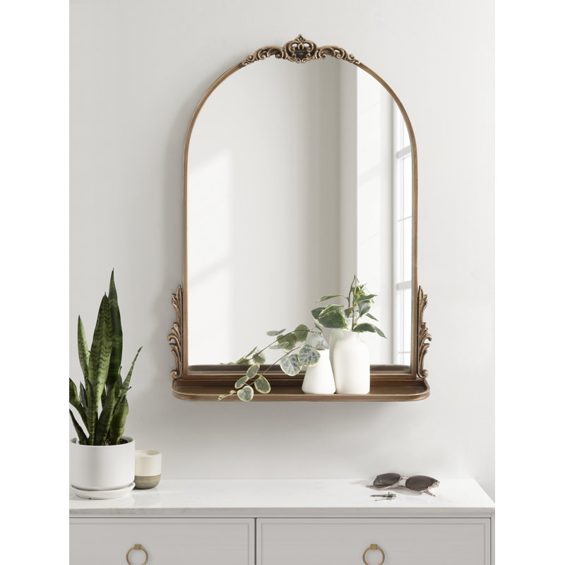 Joss & Main Canoby Arch Metal Wall Mirror & Reviews | Wayfair