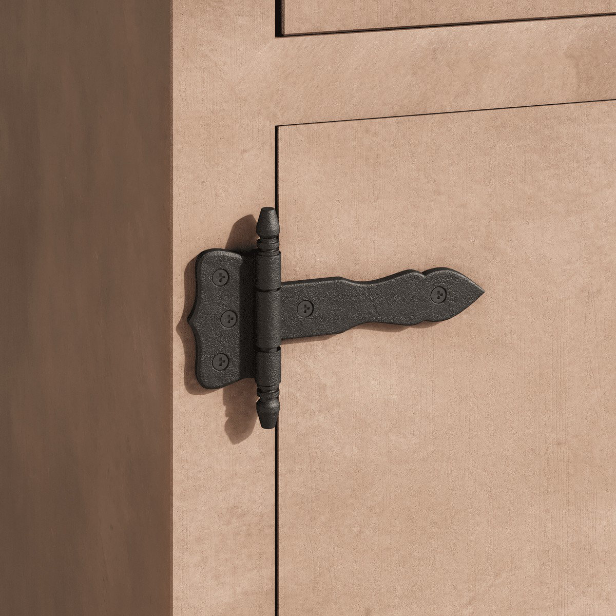 The Renovators Supply Inc. Door Strap Hinge 5" Inch Wrought Iron ...