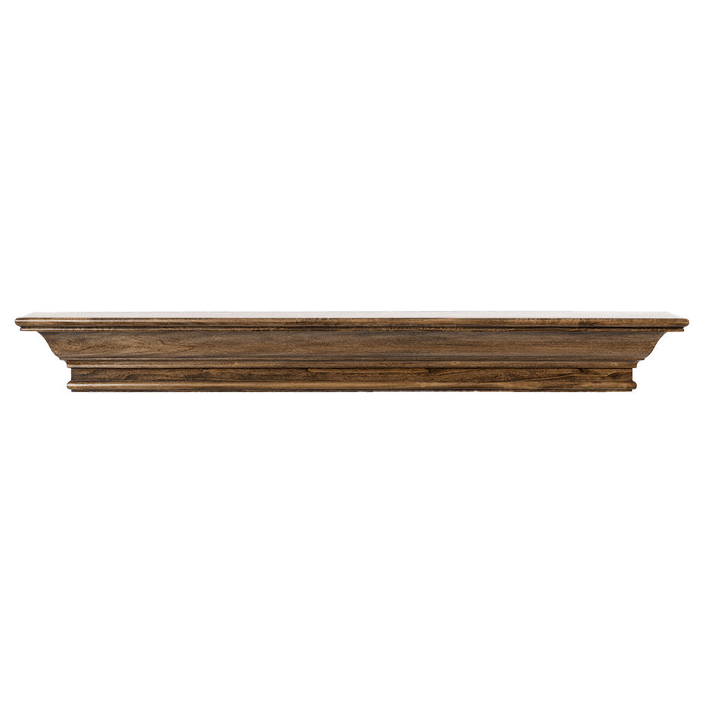 Alcott Hill Marion Floating Wood Fireplace Mantal Shelf - Provincial ...