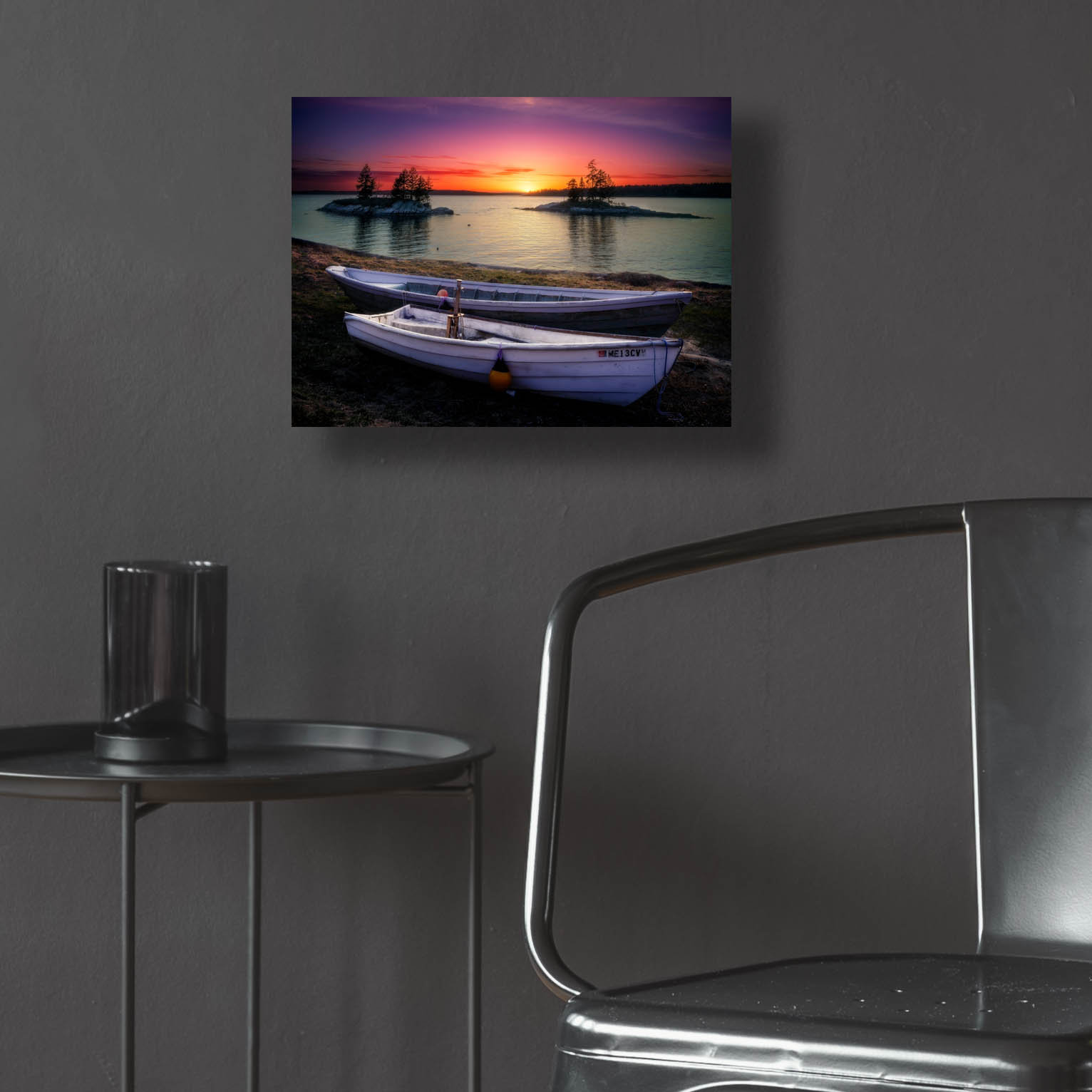 Breakwater Bay Spring Sunset Lookout Point Glow' by Rick Berk, Acrylic ...