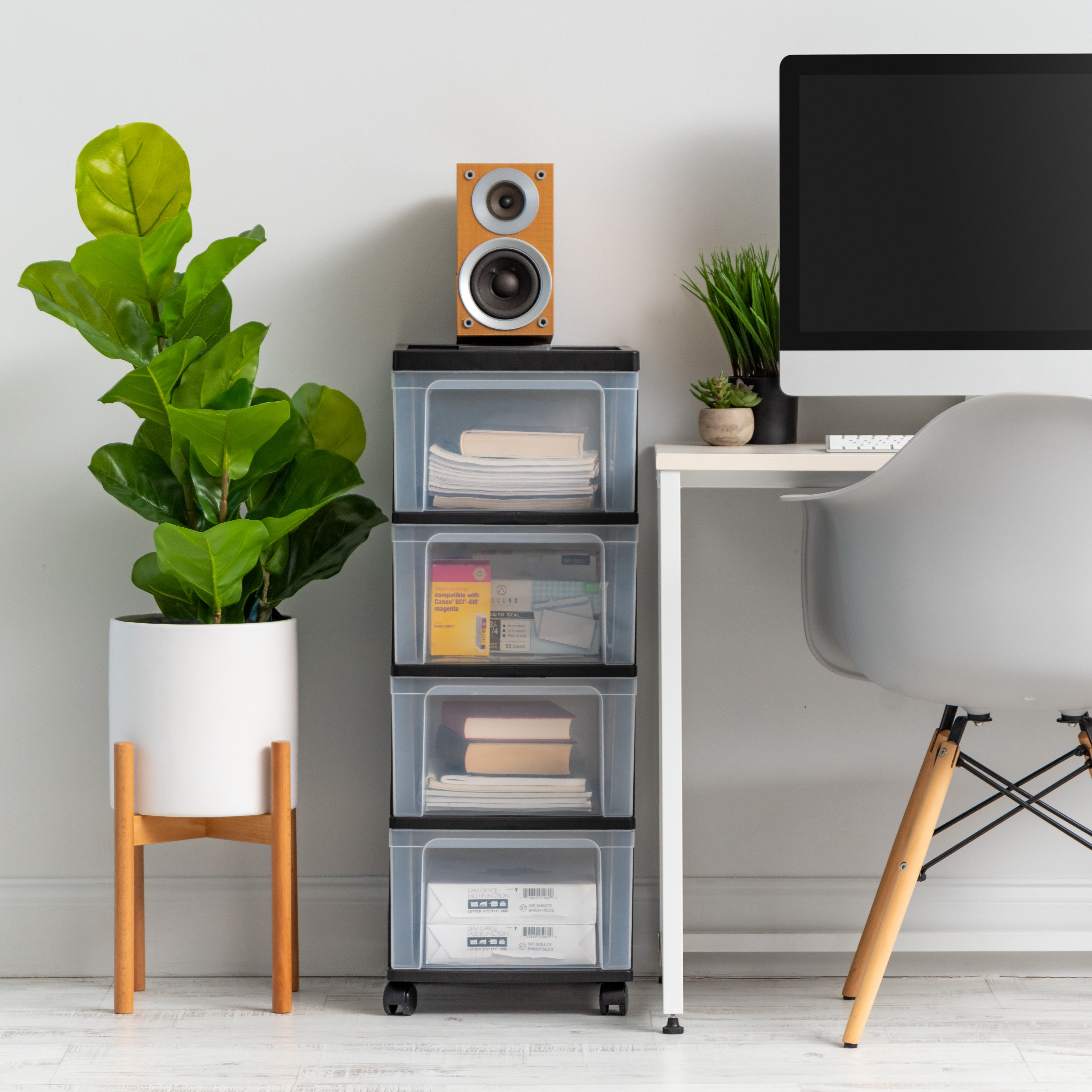 IRIS 4 Drawer Storage Drawer & Reviews - Wayfair Canada