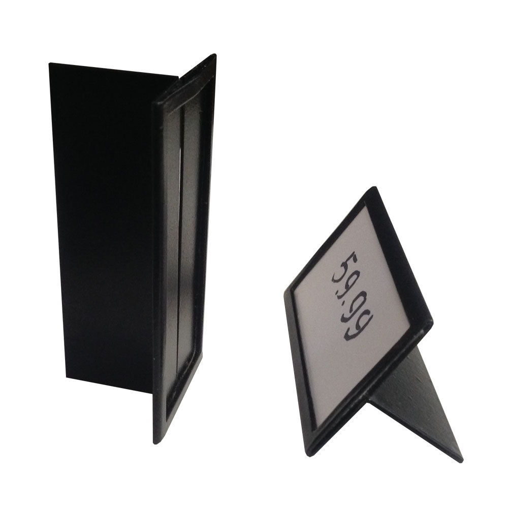 Fixturedisplays® Metal Shelf Edge Price Tag Holder, Ticket Holder Metal ...