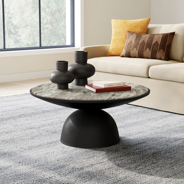 Joss & Main Seraphine Pedestal Coffee Table & Reviews | Joss & Main